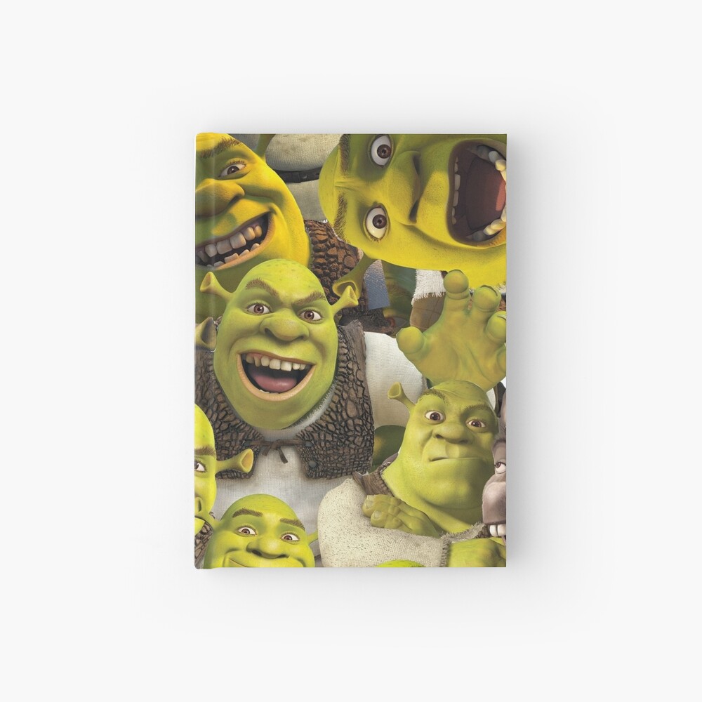 "Shrek Collage" Notizbuch von llier4 | Redbubble