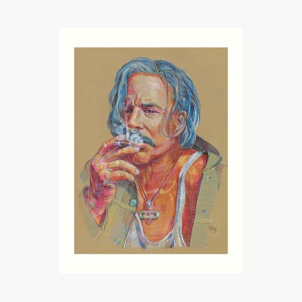 "Mickey Rourke" Art Print by rattatuy | Redbubble