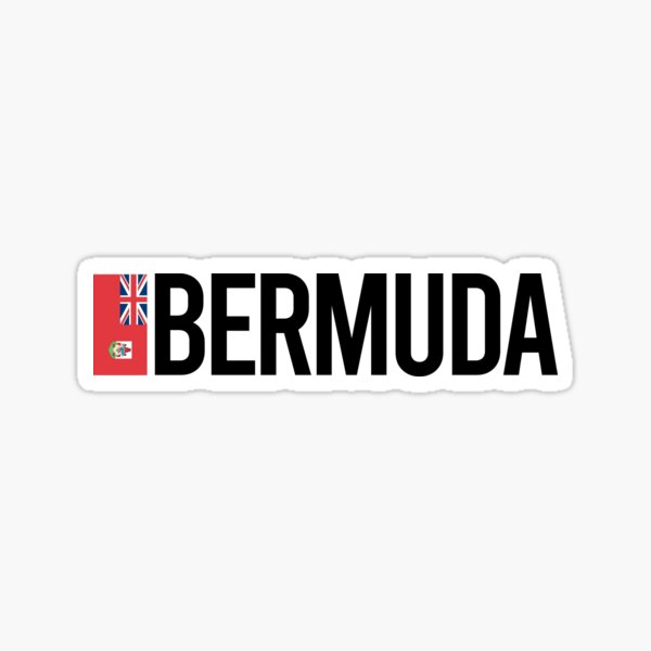 "Bermuda Country Flag collection" Sticker for Sale by randomorder ...