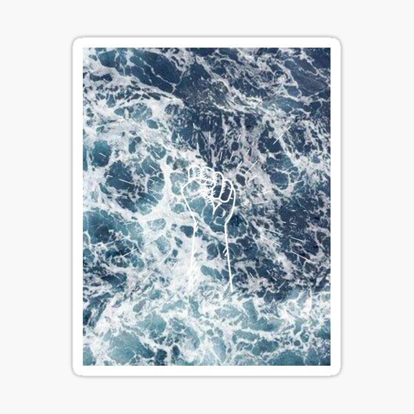 "Blue Ocean" Sticker by ontswe | Redbubble
