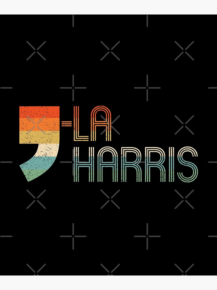 "Comma La Harris 2020 - Joe Biden-Kamala Harris Retro Text Design ...