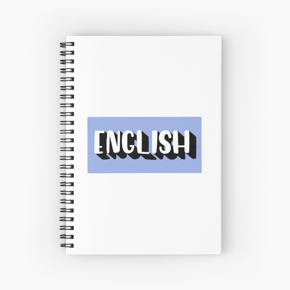 "English subject label" Sticker for Sale by Gracebello | Redbubble