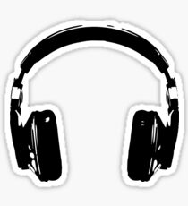 Headphone Stickers | Redbubble