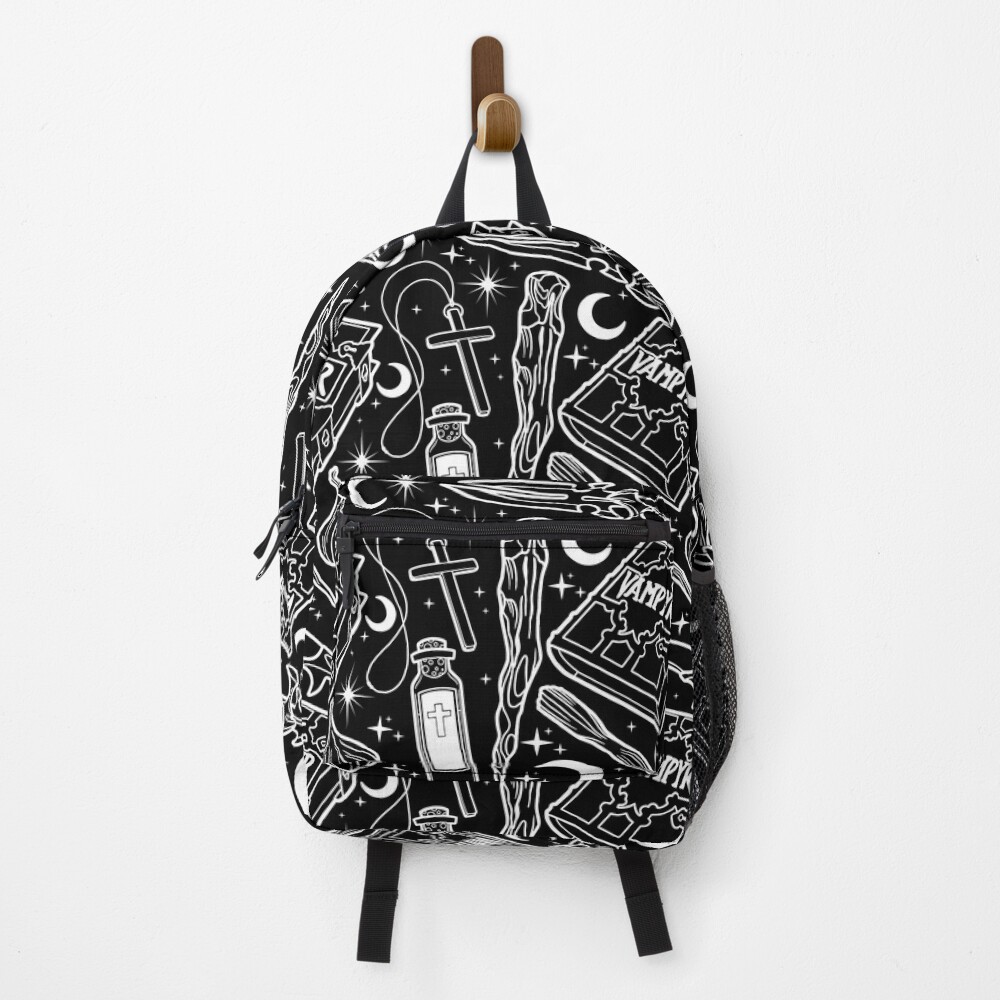 "Buffy the Vampire Slayer Weapons" Backpack for Sale by Kastanada ...