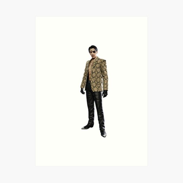 "yakuza majima" Art Print by snailhunter66 | Redbubble