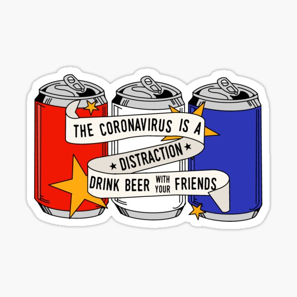 "Distraction" Sticker by kpkaska | Redbubble