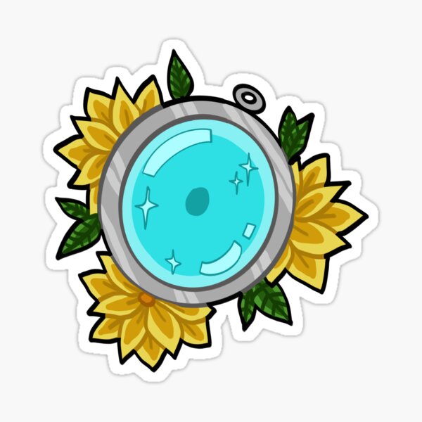 "Magic Amulet" Sticker for Sale by Necro-Illust | Redbubble