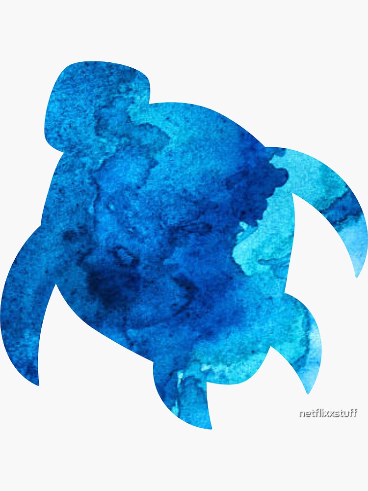 "vsco sea turtle sticker" Sticker for Sale by netflixxstuff | Redbubble