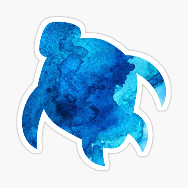"vsco sea turtle sticker" Sticker for Sale by netflixxstuff | Redbubble