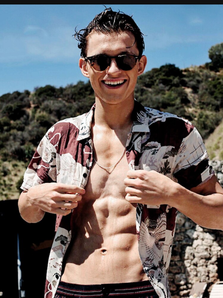 "Wallpaper Tom Holland" T-shirt for Sale by dikiputrayan | Redbubble ...