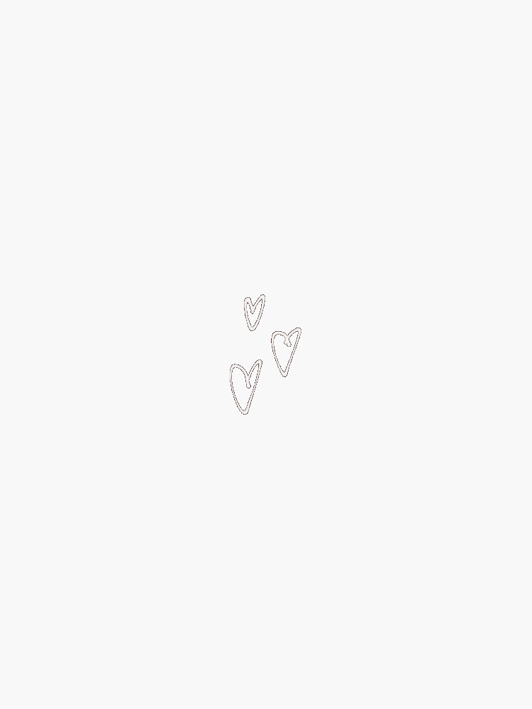 "cute mini hearts " Sticker for Sale by arianamc42 | Redbubble
