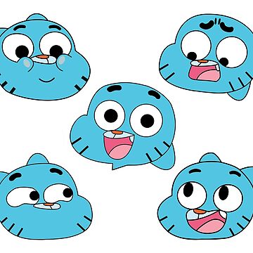 "The amazing world of Gumball™ Gumball face" Poster for Sale by ...