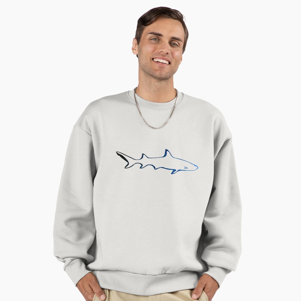 "Shark Outline" Photographic Print for Sale by lucid-reality | Redbubble