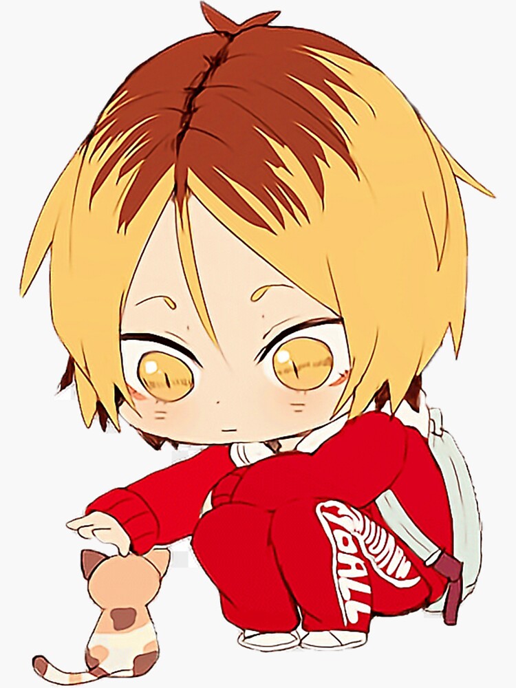 "kenma" Sticker for Sale by Mika28RealMe | Redbubble