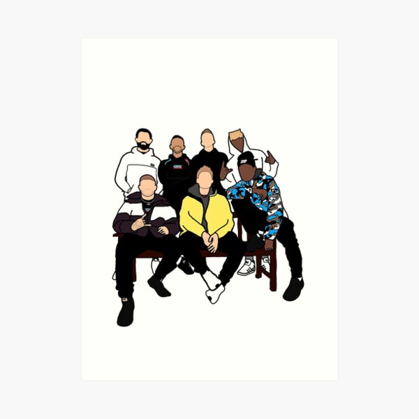 Sidemen Art Prints Redbubble