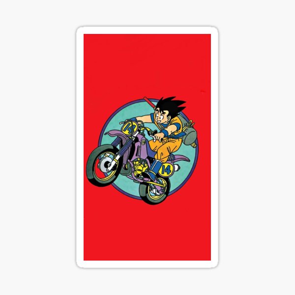 "dragon ball z son goku" Sticker by kingjoestar | Redbubble