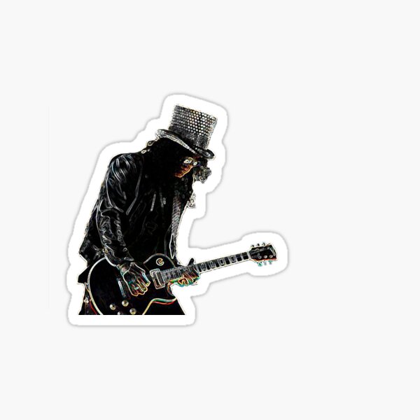 Guitar Slash Stickers | Redbubble