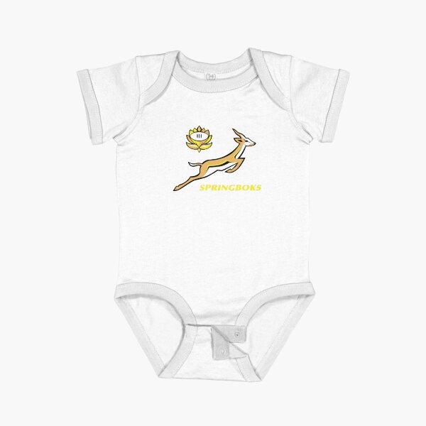 "South African Flag SA Rugby Bokke Springboks South Africa" Baby One ...