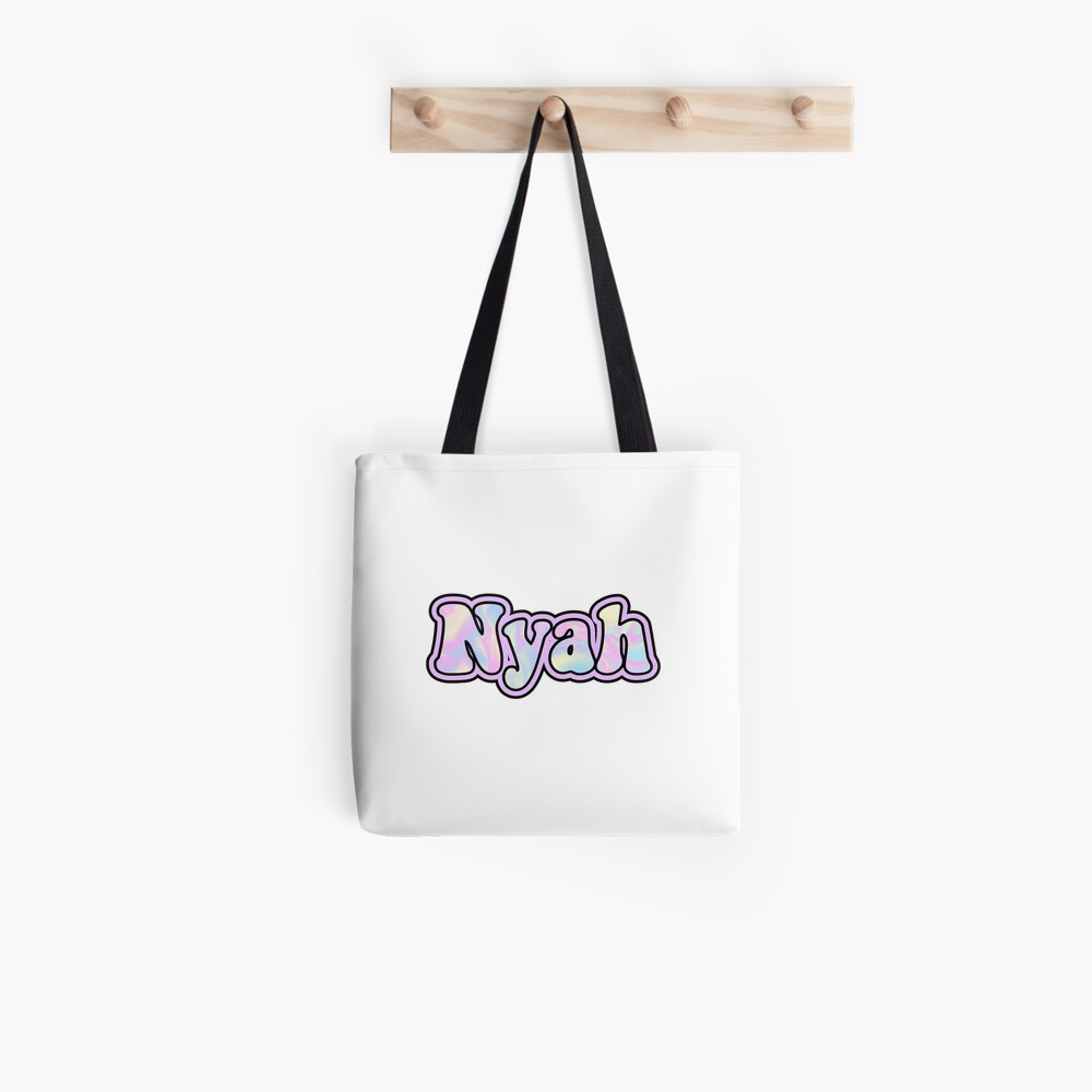 "Nyah custom!" Sticker for Sale by wonderfulgia | Redbubble