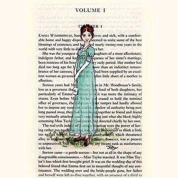 "Jane Austen - Emma " Postcard for Sale by Jess Purser | Redbubble
