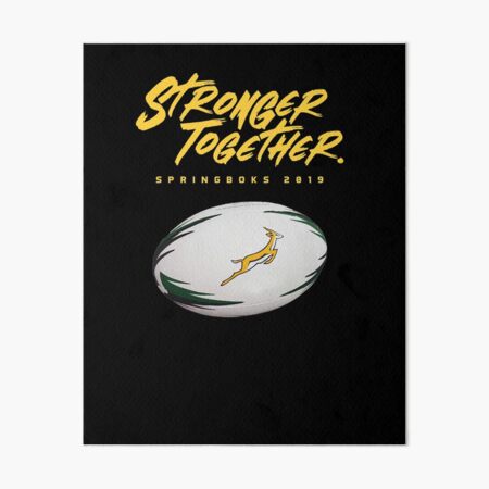 "South African Rugby Stronger Together SA Rugby Bokke Springboks South ...