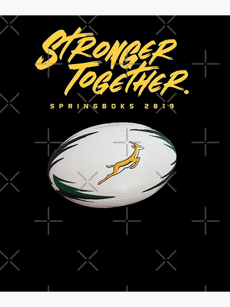 "South African Rugby Stronger Together SA Rugby Bokke Springboks South ...