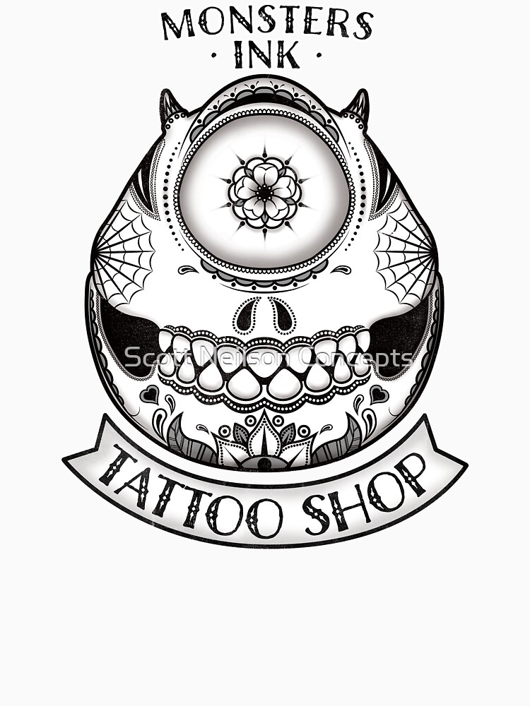 "Monsters INK Mike" T-shirt for Sale by neilss1 | Redbubble | monsters ...