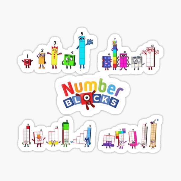 Number Blocks Gifts & Merchandise | Redbubble