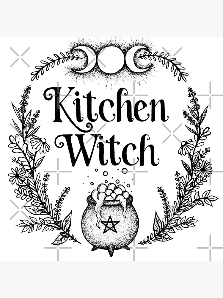"Kitchen Witch" Poster for Sale by Shinycraft | Redbubble