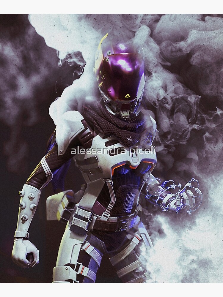 "Wraith Voidwalker Apex Legends" Mounted Print for Sale by ...