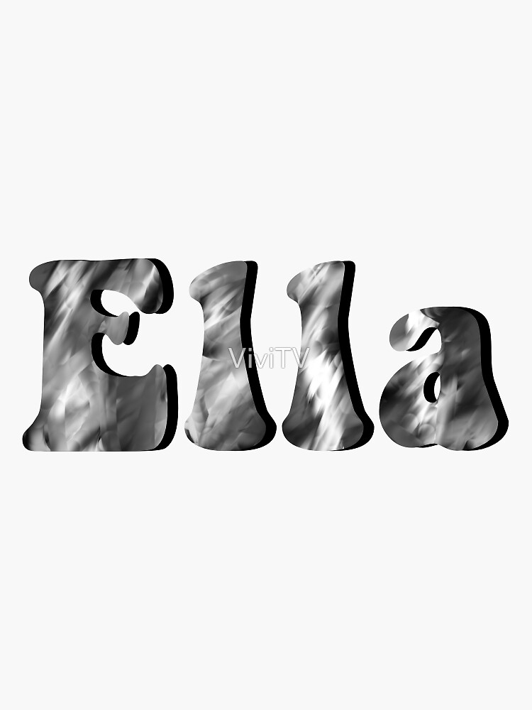 "Ella Custom" Sticker for Sale by ViviTV | Redbubble