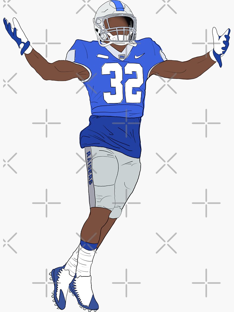 "MTSU Football 32" Sticker for Sale by hungerfordphoto | Redbubble