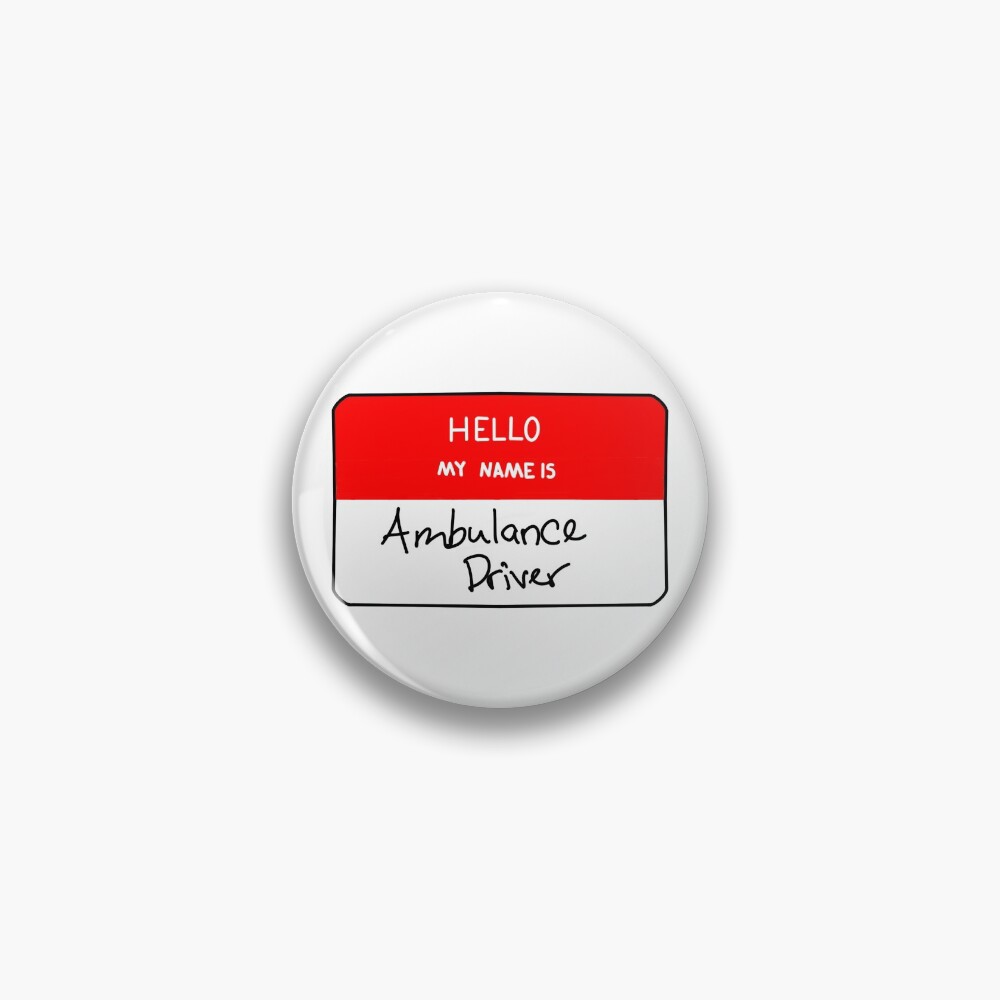 "Ambulance Driver" Sticker for Sale by brennennicole09 | Redbubble