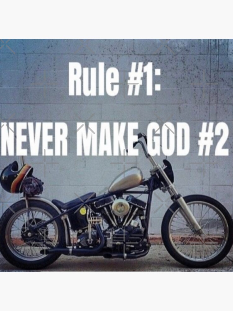 "God is number one" Sticker by 845NewHope | Redbubble