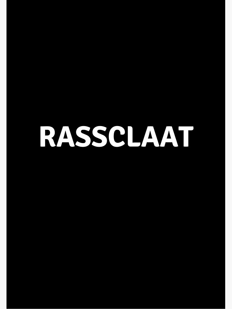 "RASSCLAAT! Iphone case" Sticker by iiammdee | Redbubble