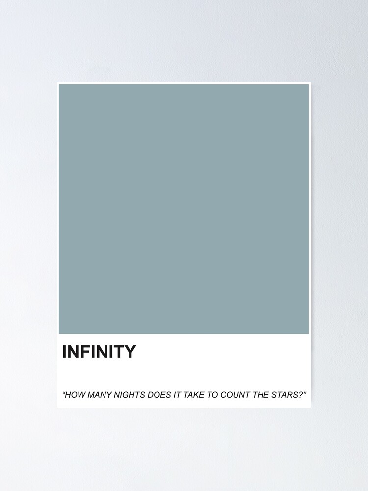 "Infinity Pantone One Direction" Poster by spunkylaurenn | Redbubble