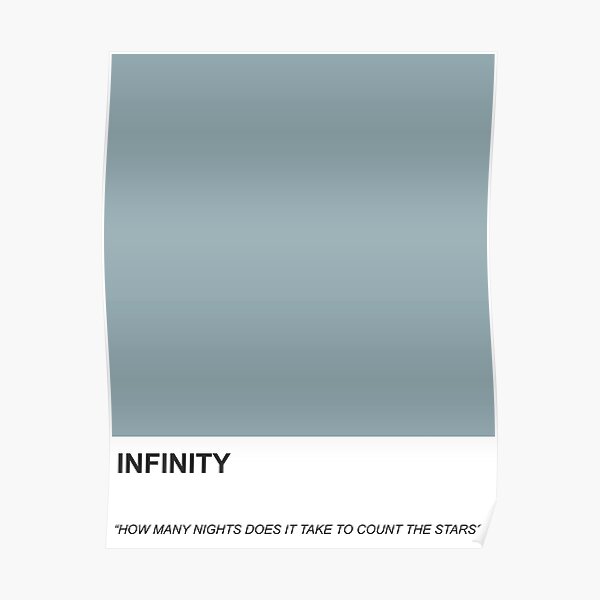 "Infinity Pantone One Direction" Poster by spunkylaurenn | Redbubble