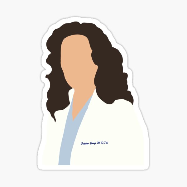 Christina Yang Stickers | Redbubble