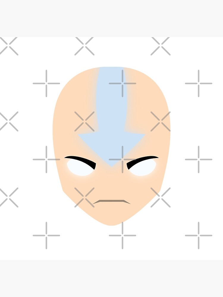 "Avatar The Last Airbender Aang Front View" Art Print by Hiz-Art ...