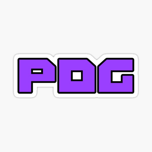 "POG" Sticker by gracieflanagan | Redbubble