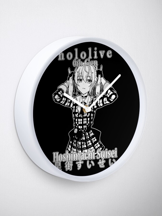 "Hoshimachi Suisei 0th Gen Hololive" Clock for Sale by TonaPlancarte ...