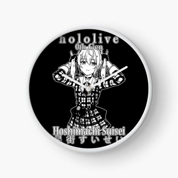 "Hoshimachi Suisei 0th Gen Hololive" Clock for Sale by TonaPlancarte ...