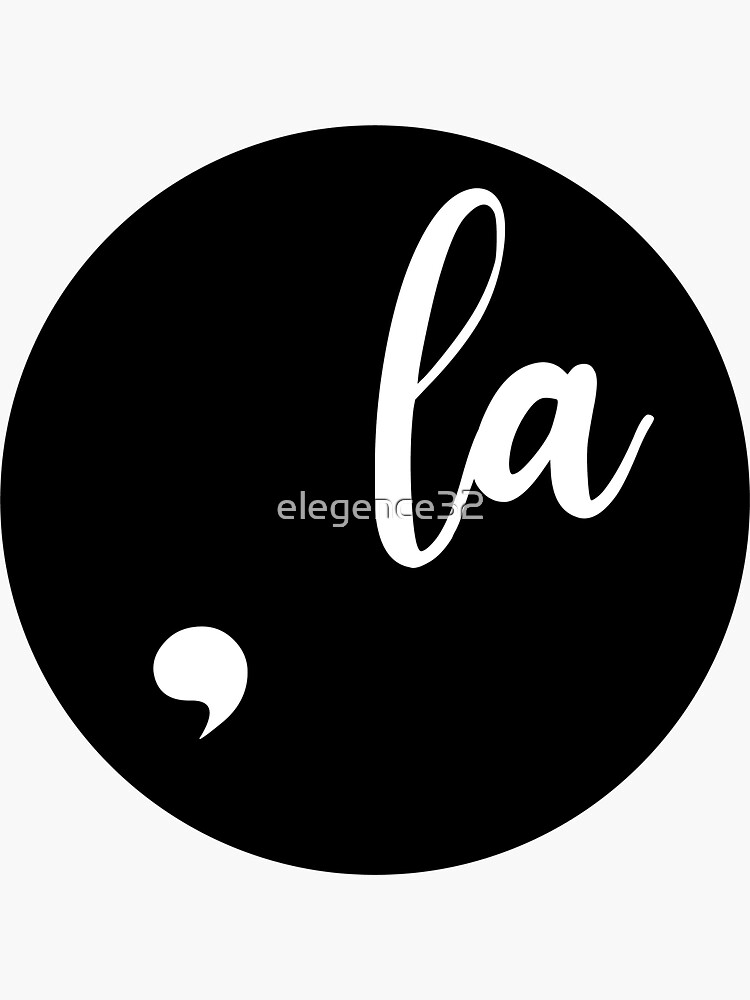 "Comma la kamala harris " Sticker for Sale by elegence32 | Redbubble