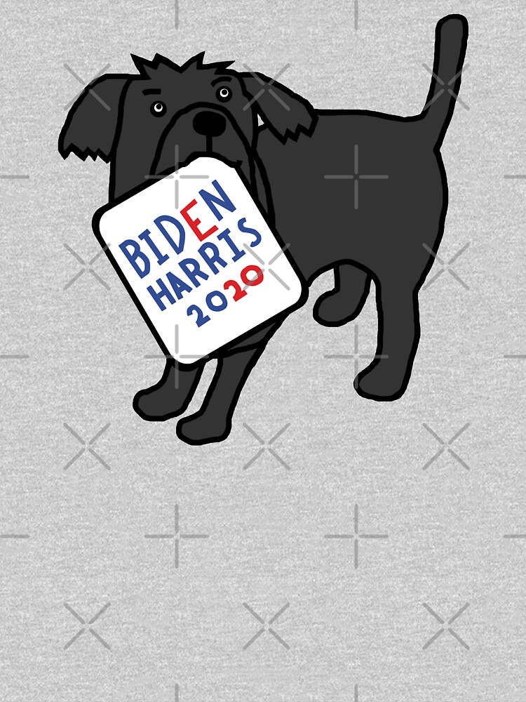 "Cute Dog with Biden Harris Sign" T-shirt for Sale by ellenhenry ...