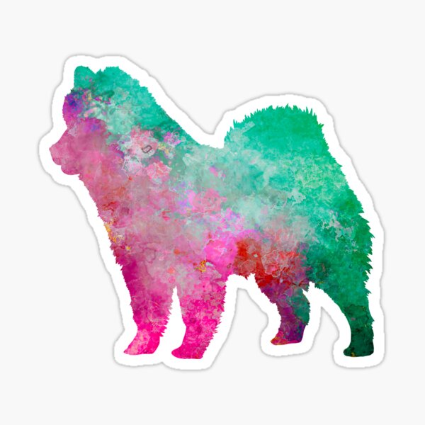 "Eurasian in watercolor" Sticker for Sale by paulrommer | Redbubble