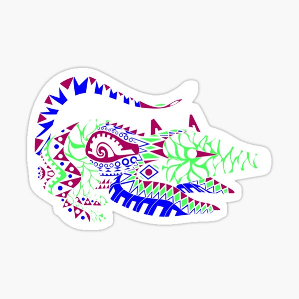 "mexican yoga tlacuache possums pattern ecopop" Sticker for Sale by ...