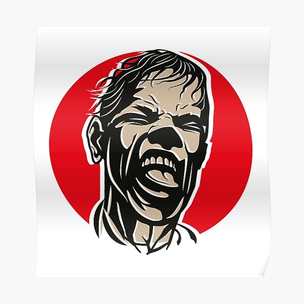 Screaming Man Wall Art | Redbubble