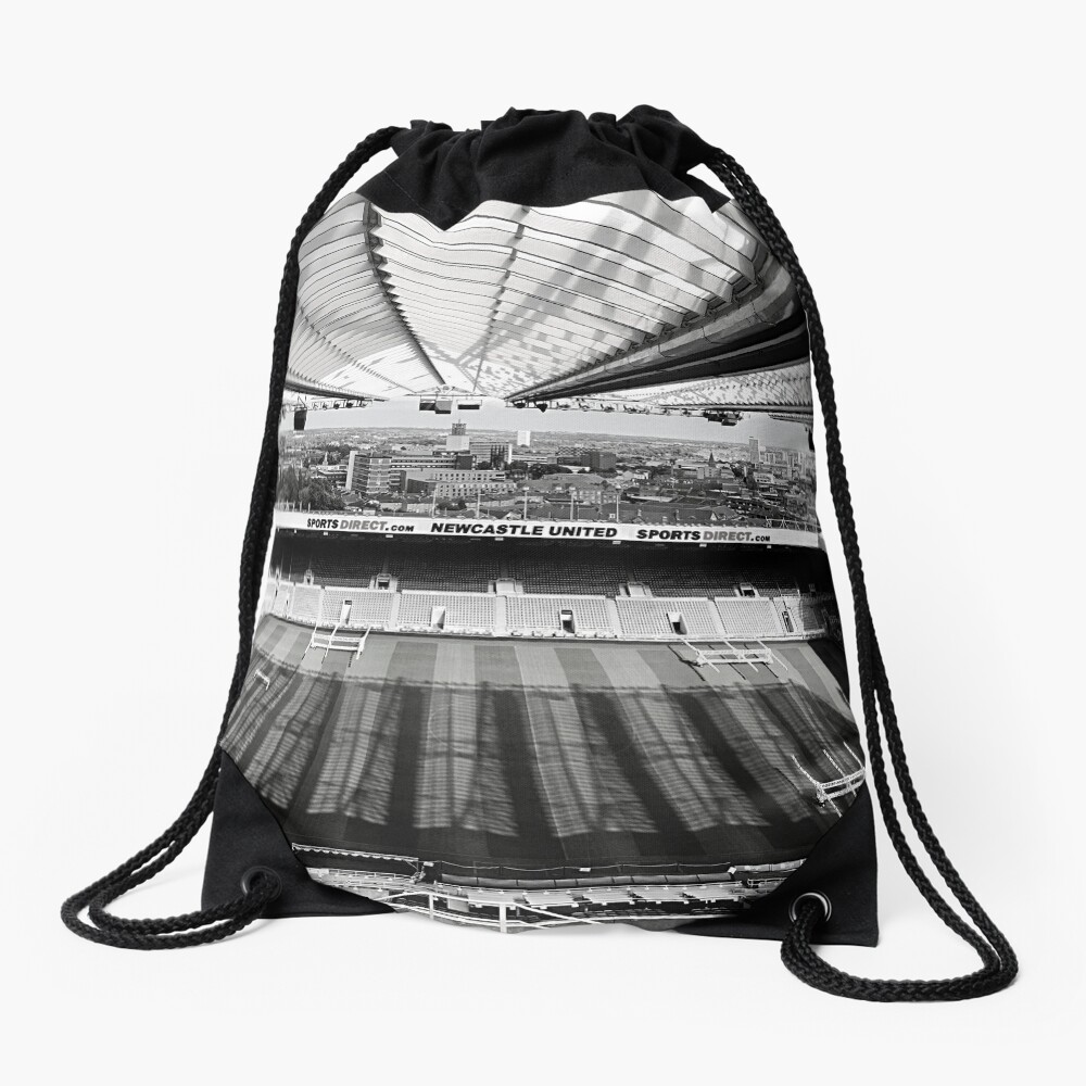 "Newcastle United Football Club Black & White Photography" Drawstring ...