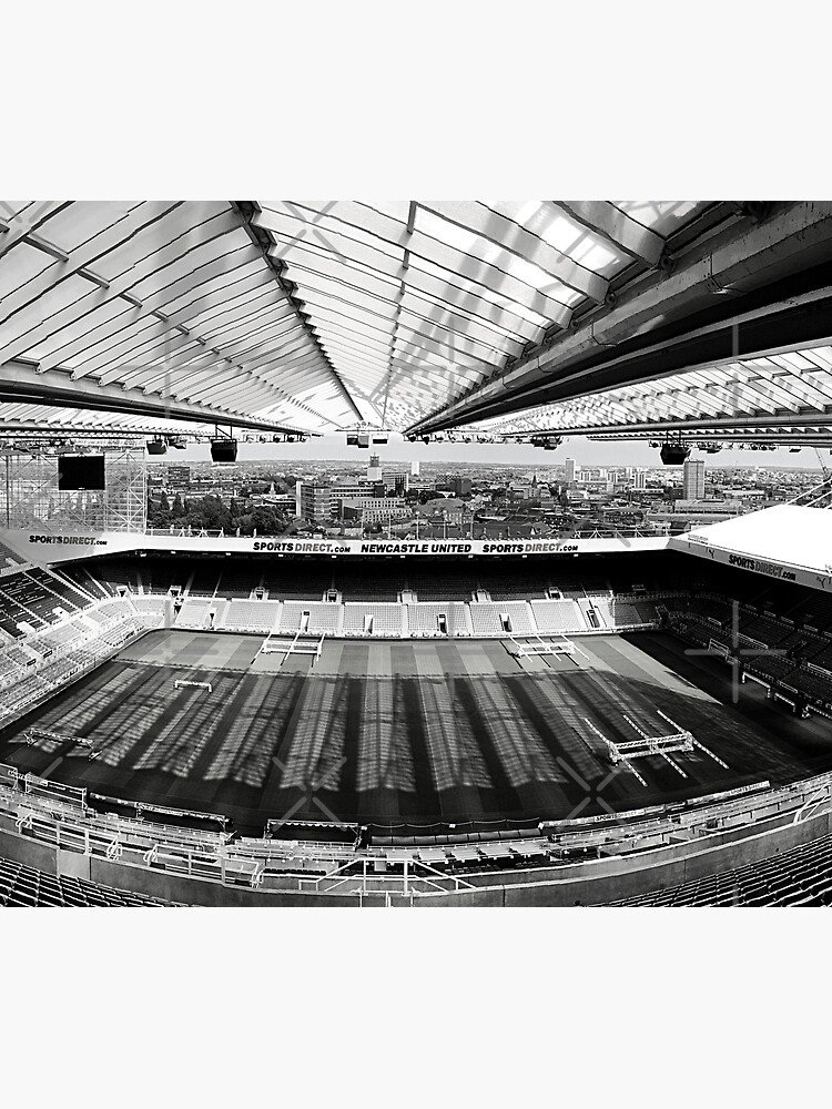 "Newcastle United Football Club Black & White Photography" Poster for ...