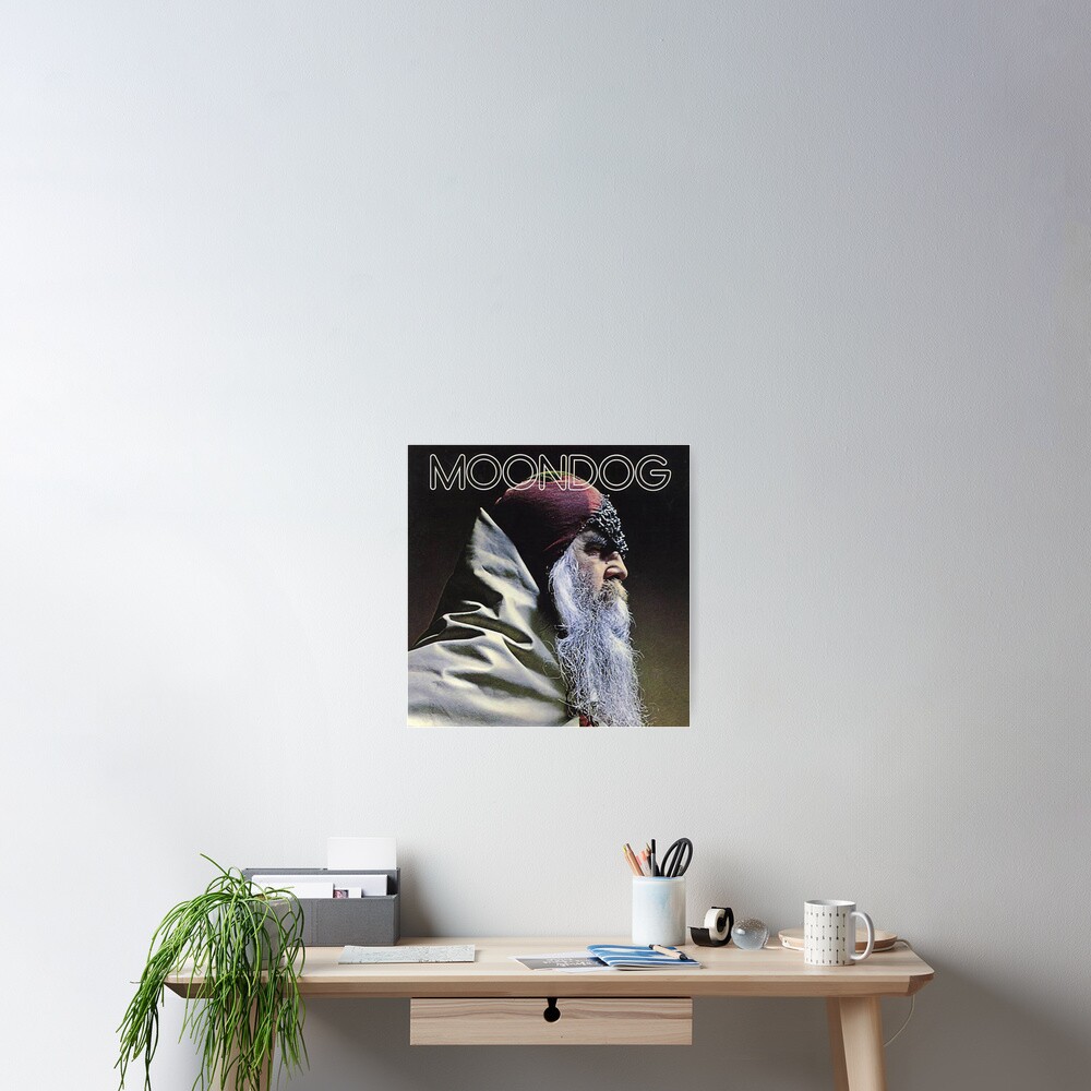"Moondog Musician " Poster for Sale by ArtWithHearts11 | Redbubble